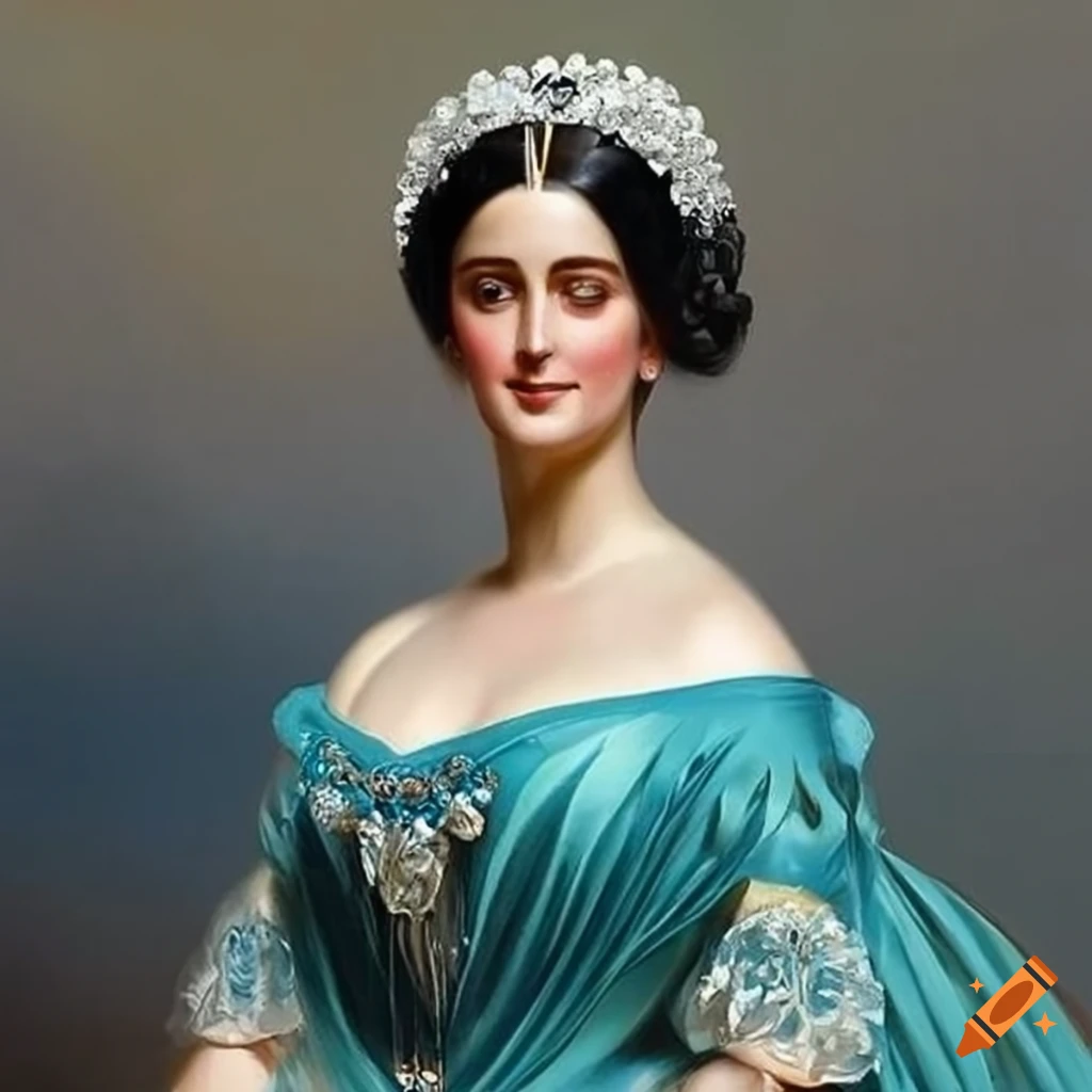 Historical painting of napoleon with josephine and cleopatra on Craiyon