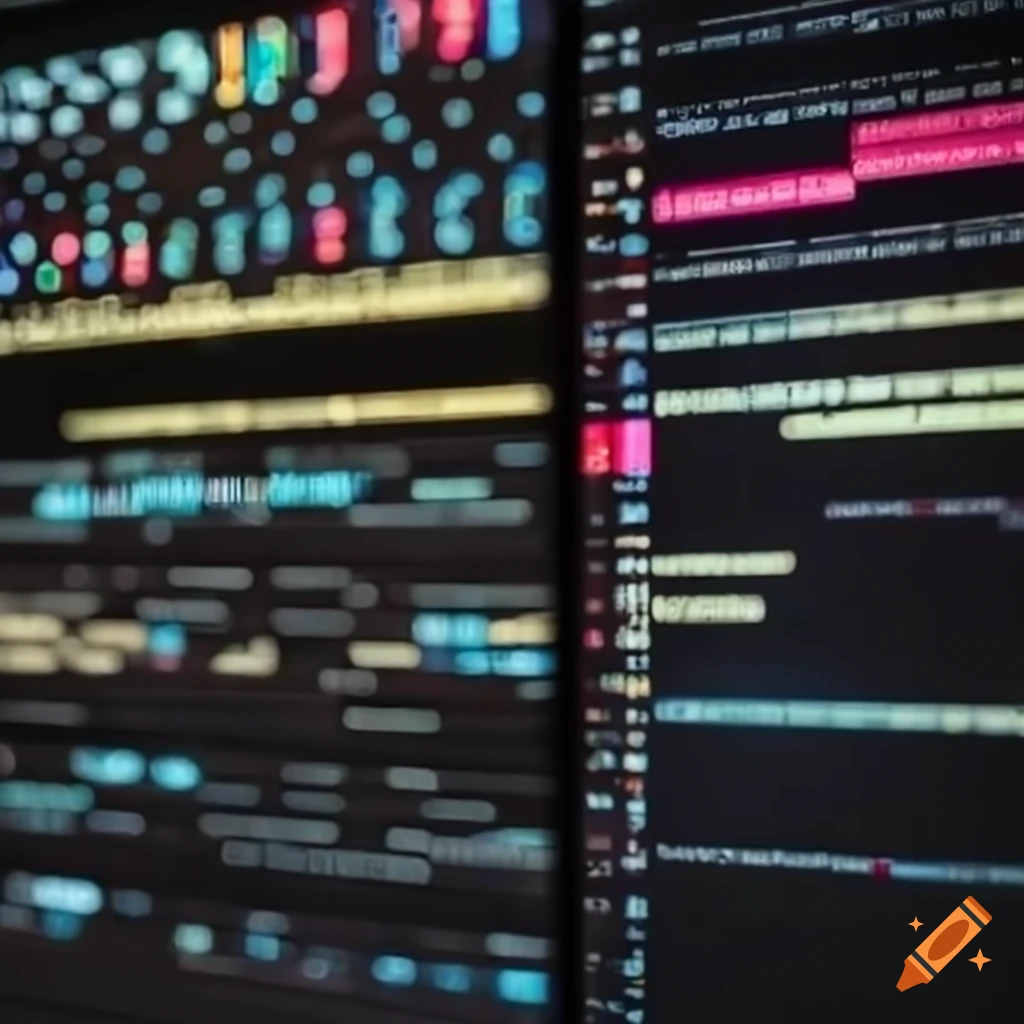 Html css Code Being Written On A Screen