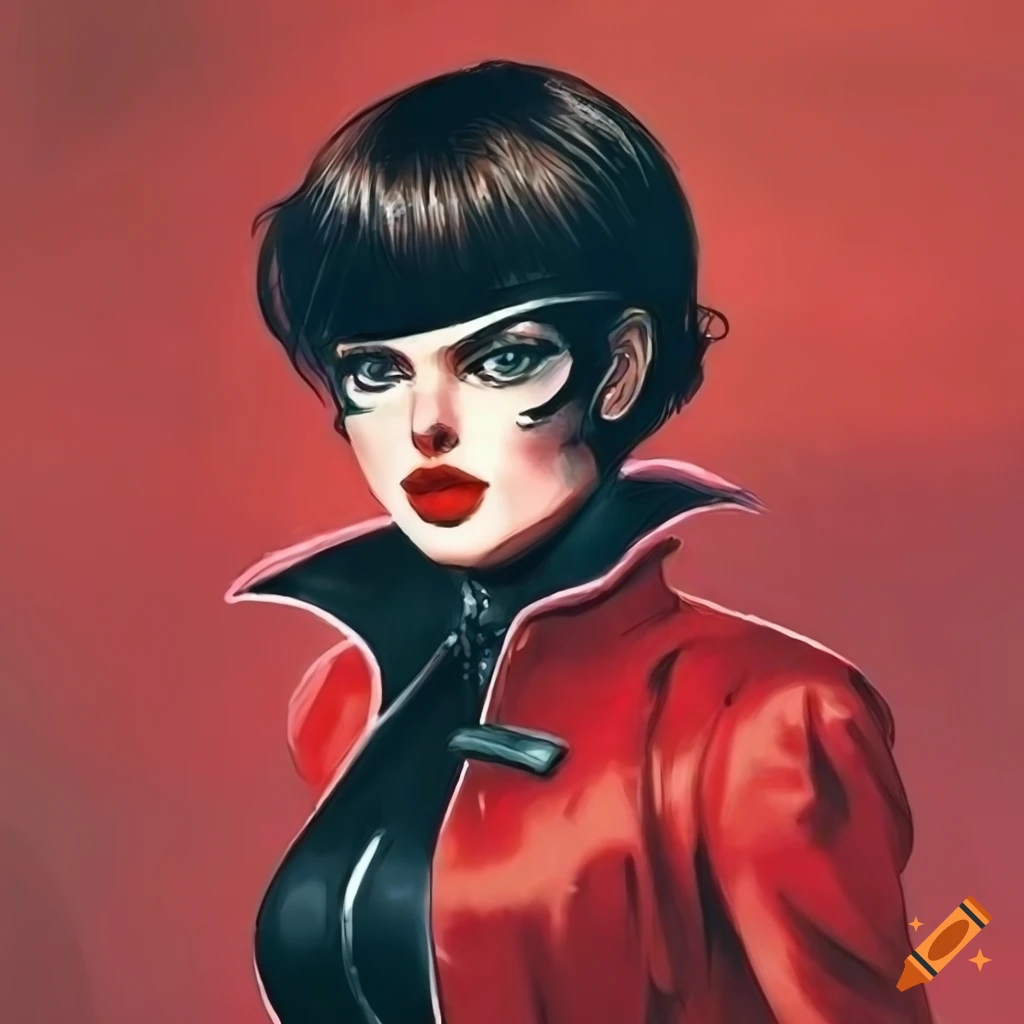 Woman on fiction book cover on Craiyon