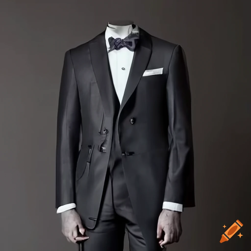 Elegant men's suit for a leader on Craiyon