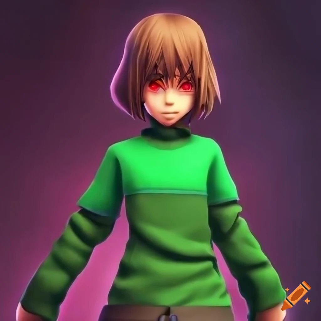 Digital art of chara with dynamic lighting on Craiyon