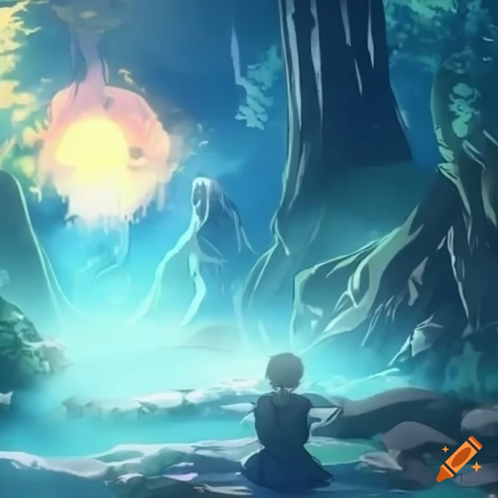 Anime depiction of a runaway kid on Craiyon