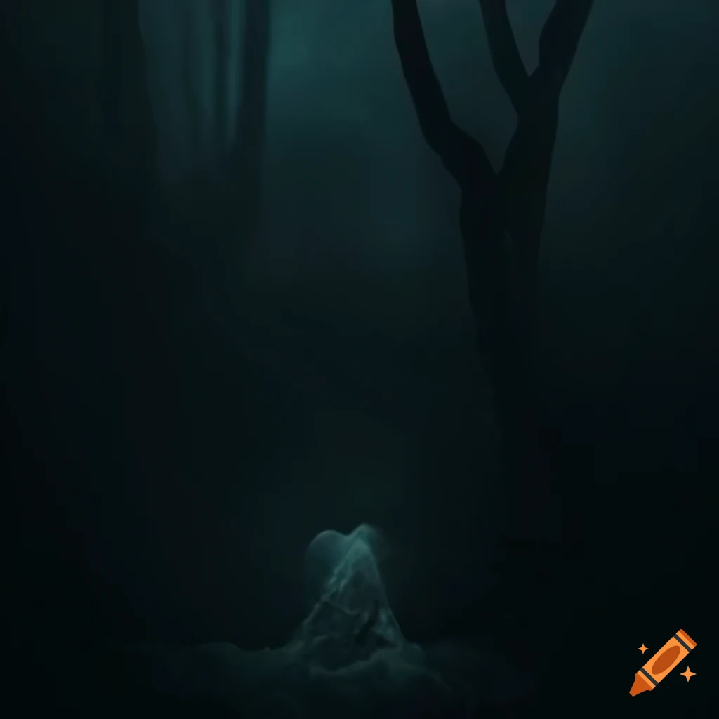 Fallen hero in a somber landscape on Craiyon