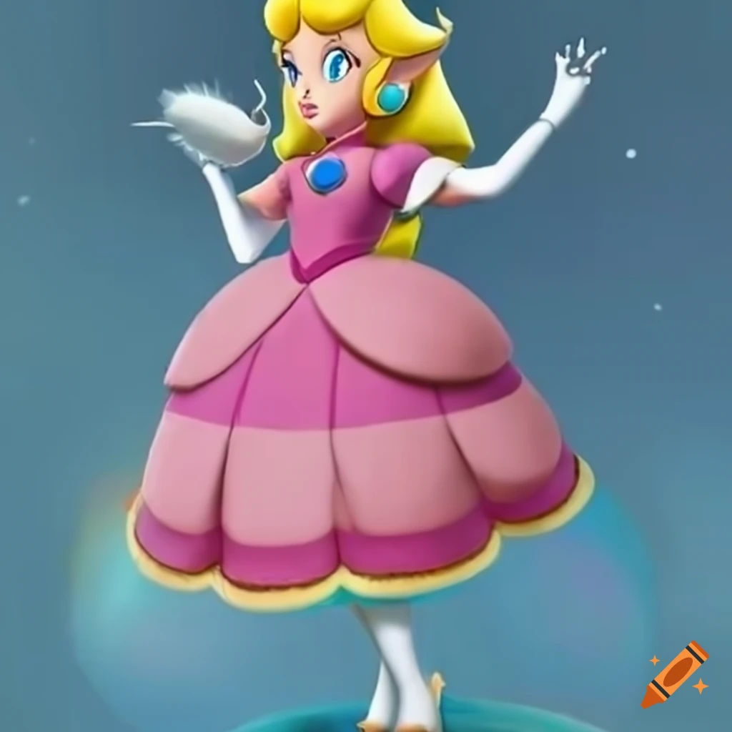 Princess Peach and Link cosplay crossplay on Craiyon