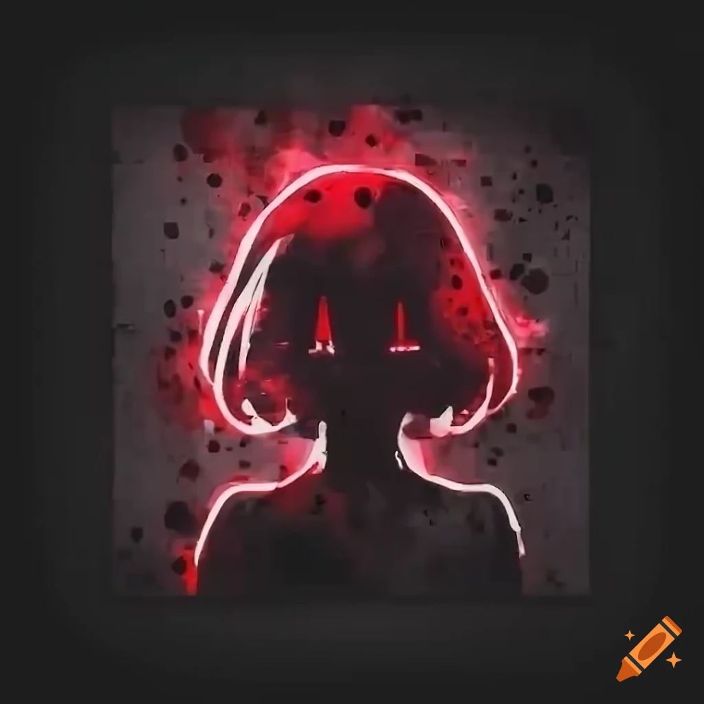 Chara from Undertale in an intense boss fight on Craiyon