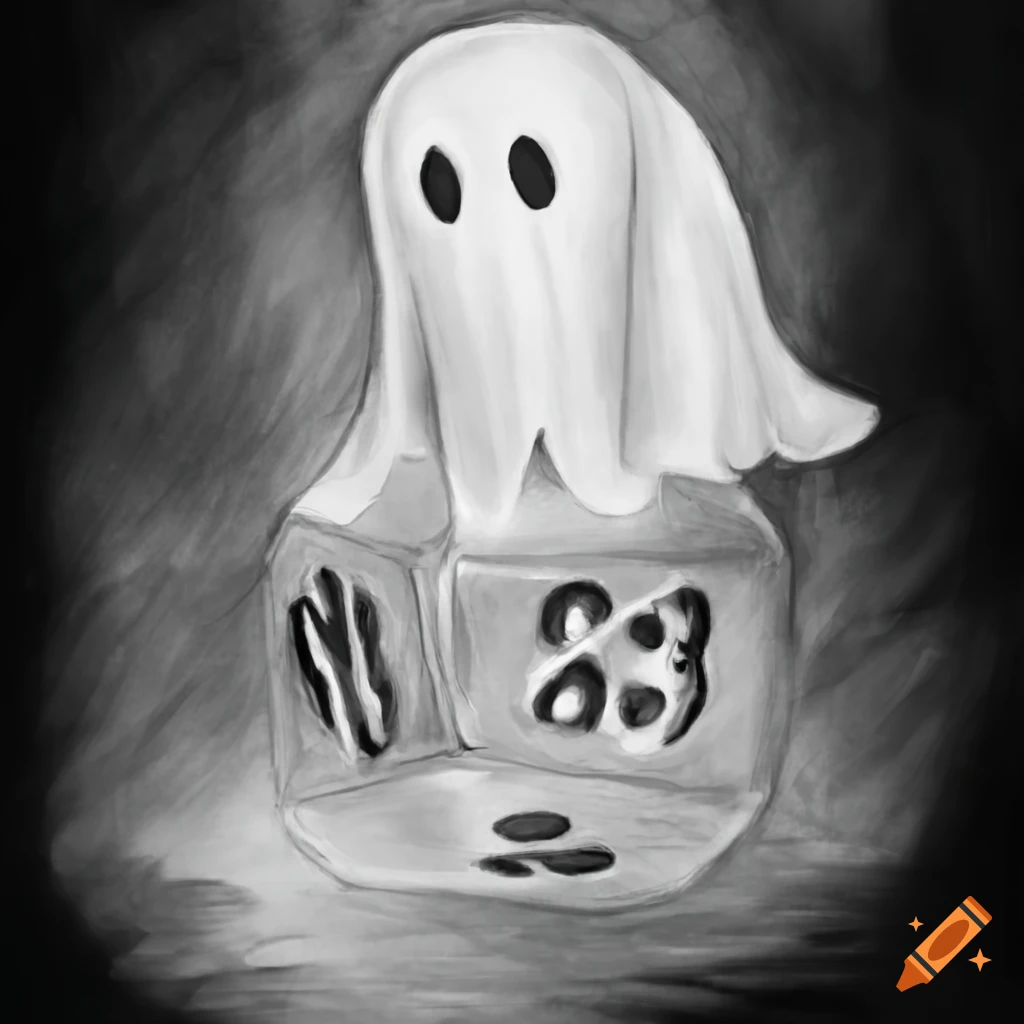 Ghost on a dice