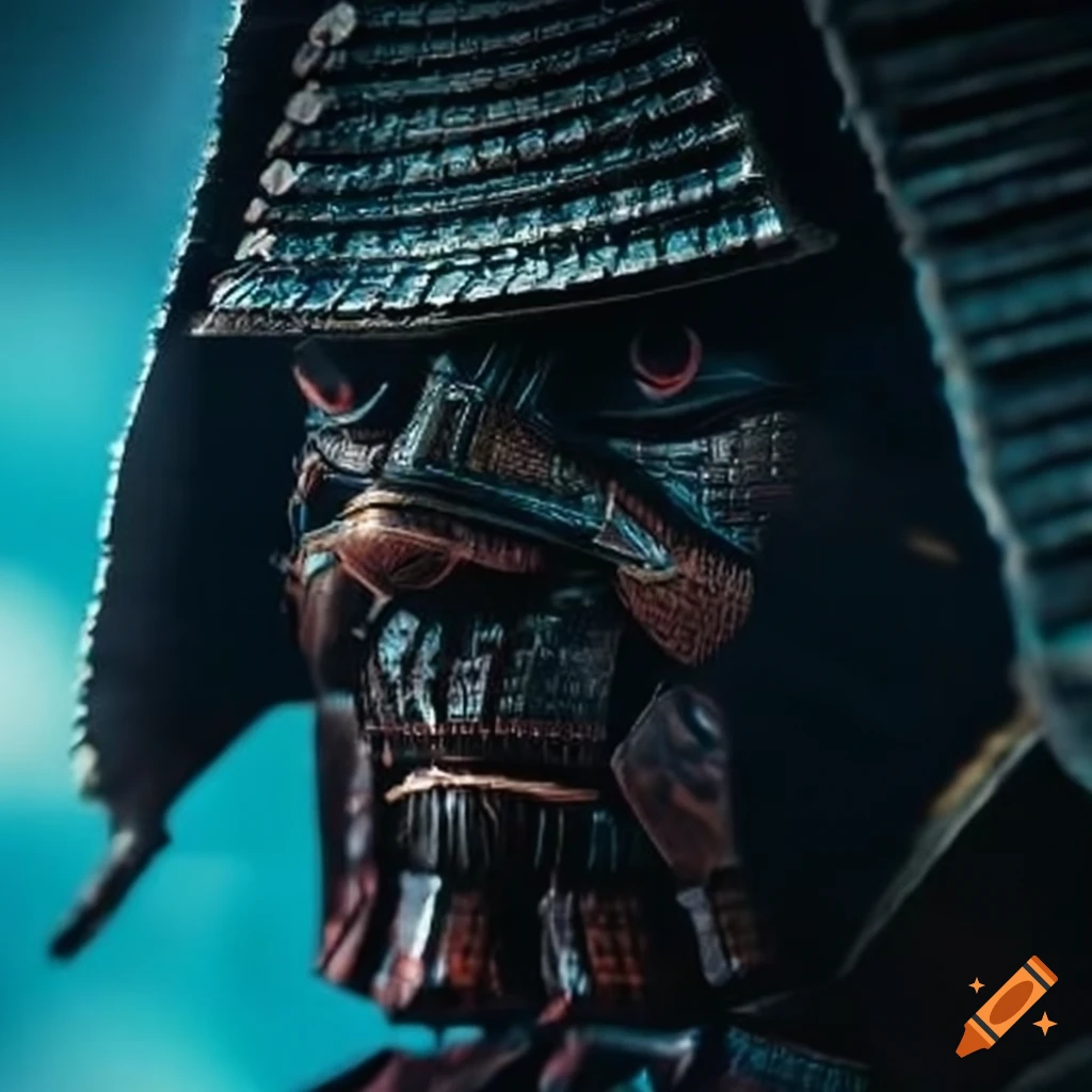 Image of a samurai defending a fortress on Craiyon