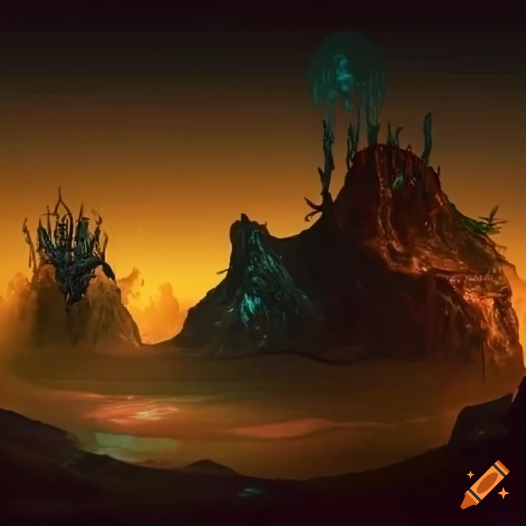 Dome city from dragon ball z on Craiyon