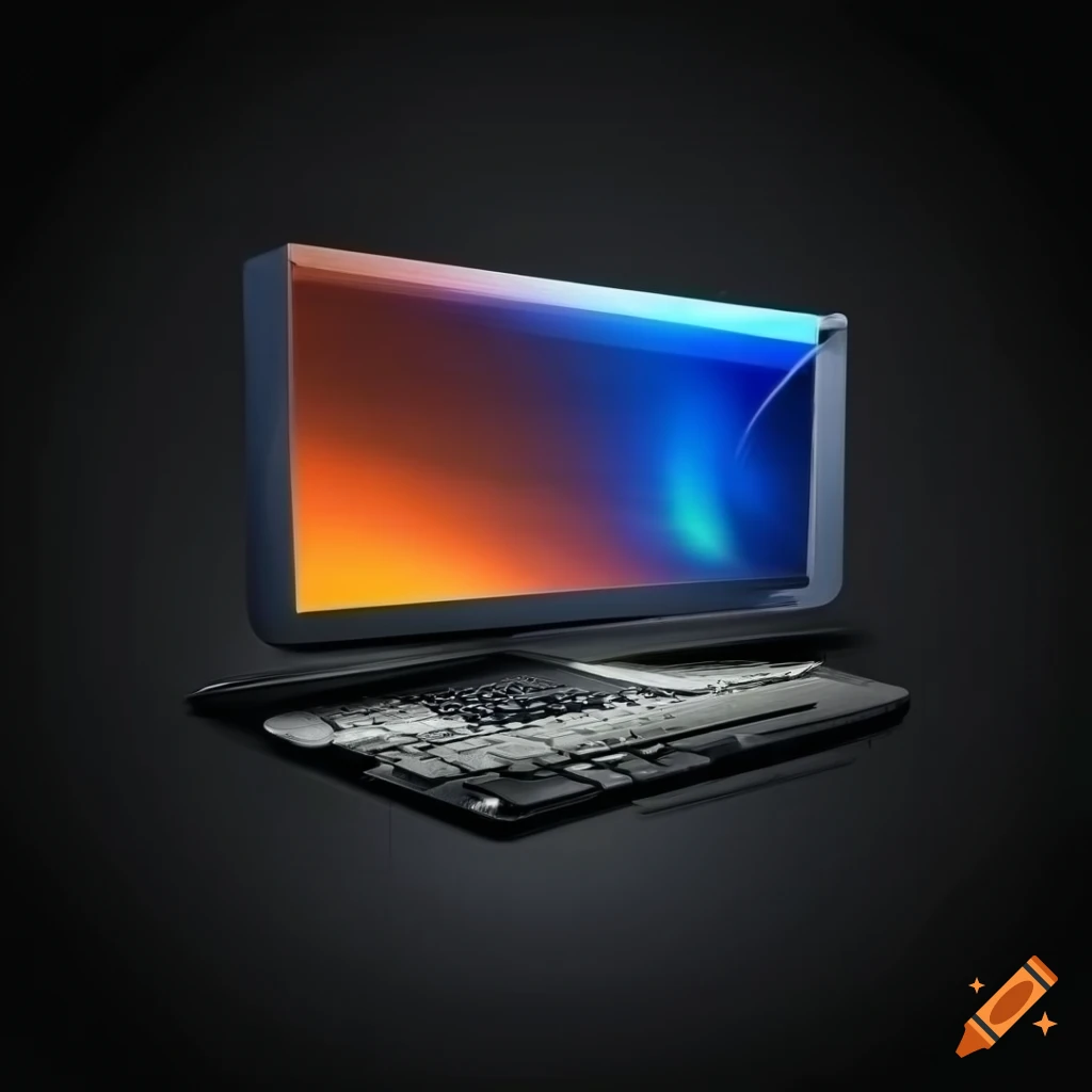 Friendly computer on Craiyon