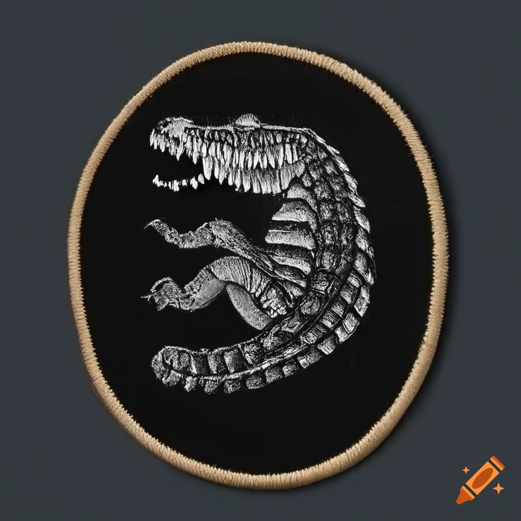 Noir graphic design patch on Craiyon