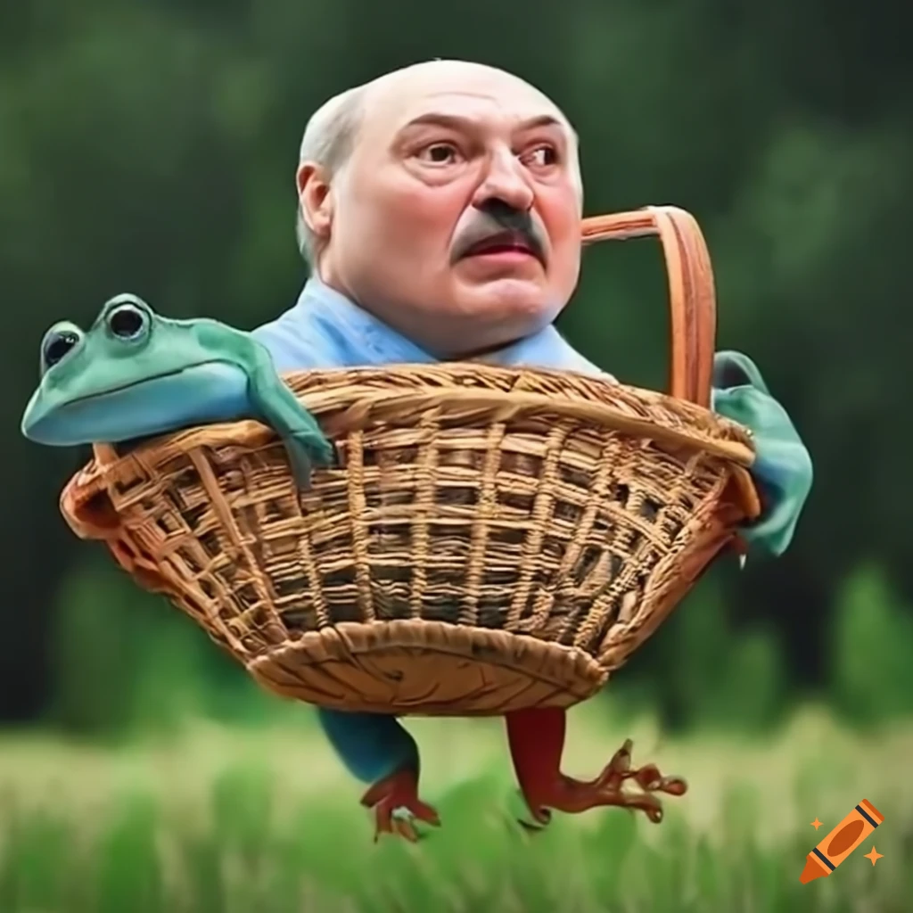 Alexander lukashenko depicted as a sumo wrestler on Craiyon