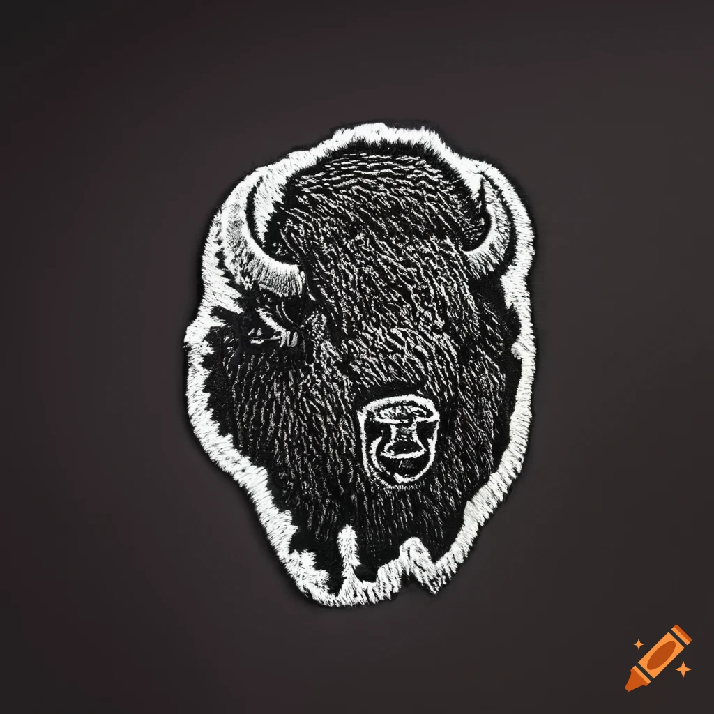 Noir graphic design patch