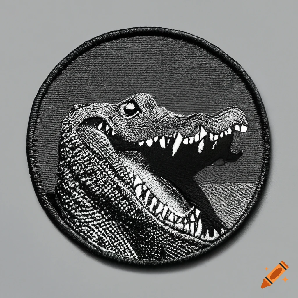 Patch with noir graphic design on Craiyon