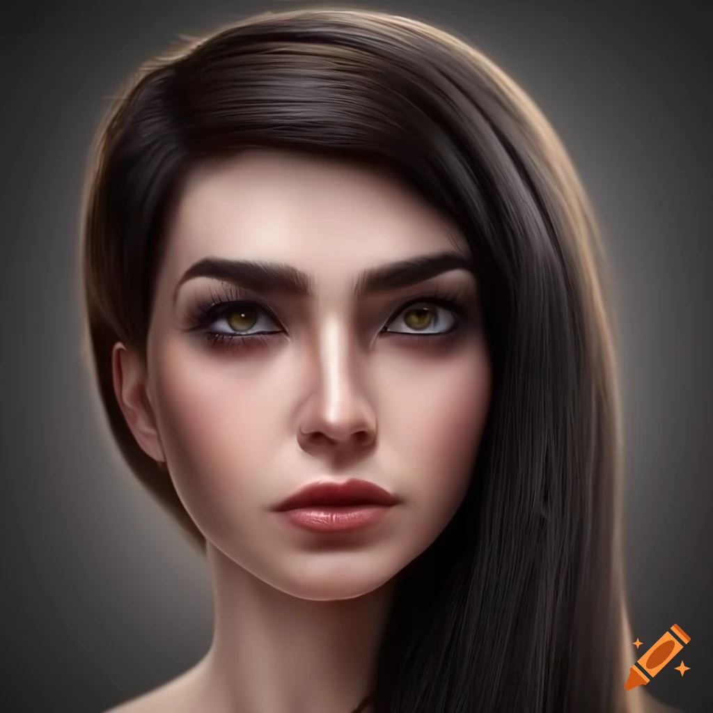 Photorealistic portrait of a powerful turkish woman on Craiyon