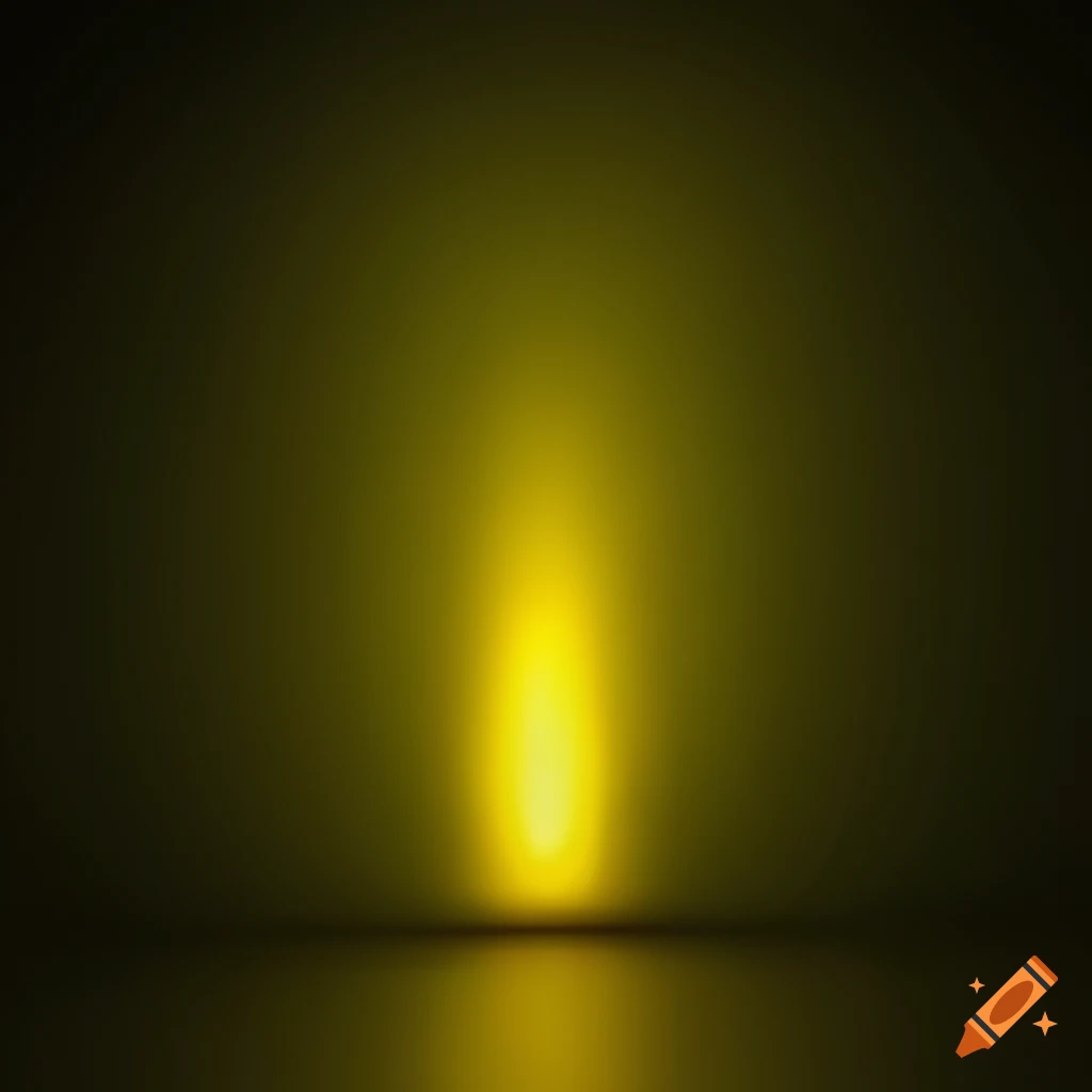 Empty runway stage with a single spotlight on Craiyon