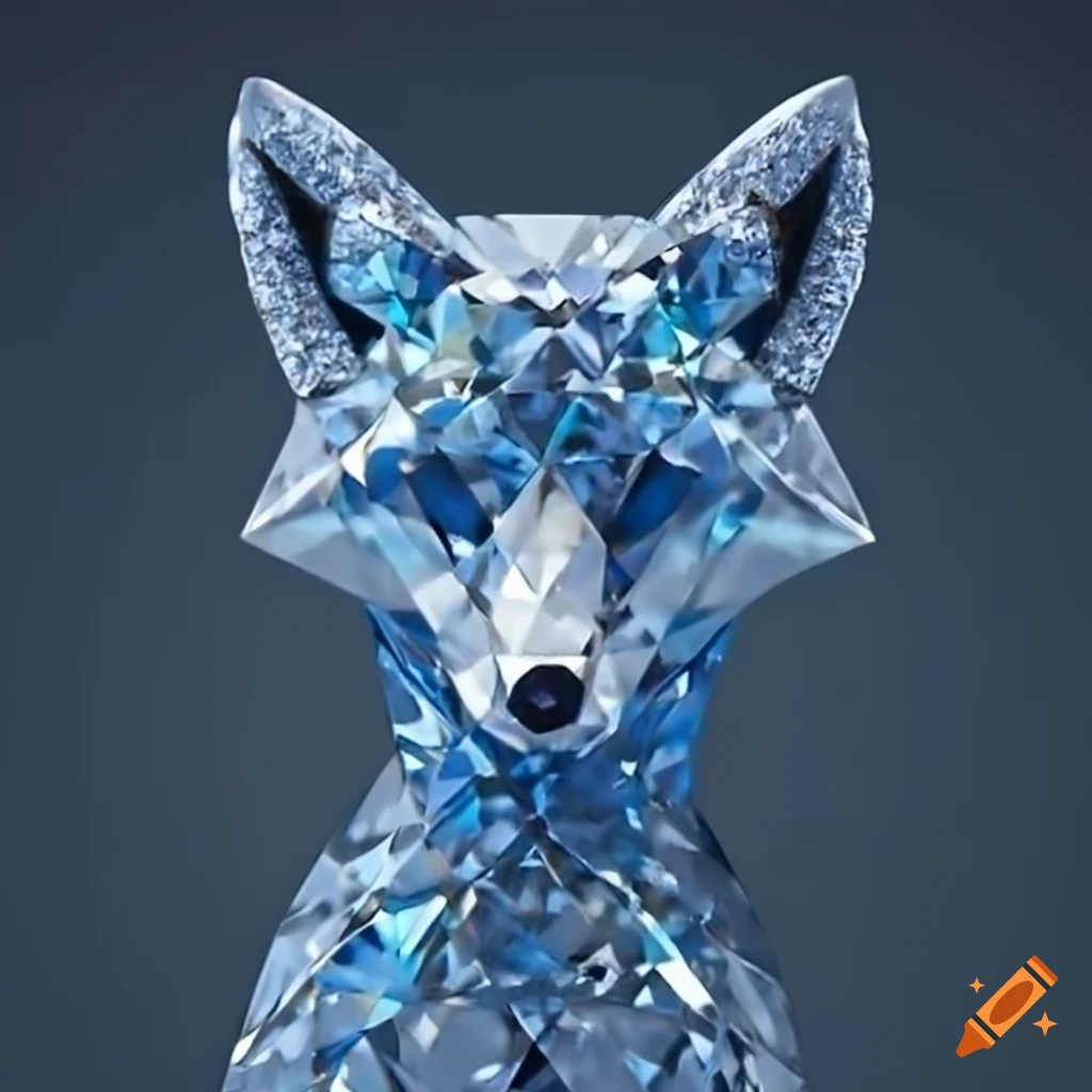 Giant hands made of diamond on Craiyon