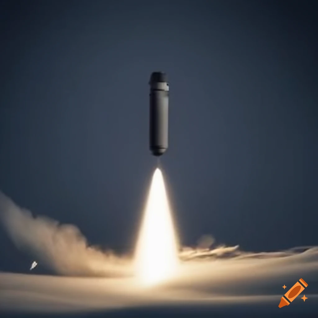 Icbm missile on Craiyon