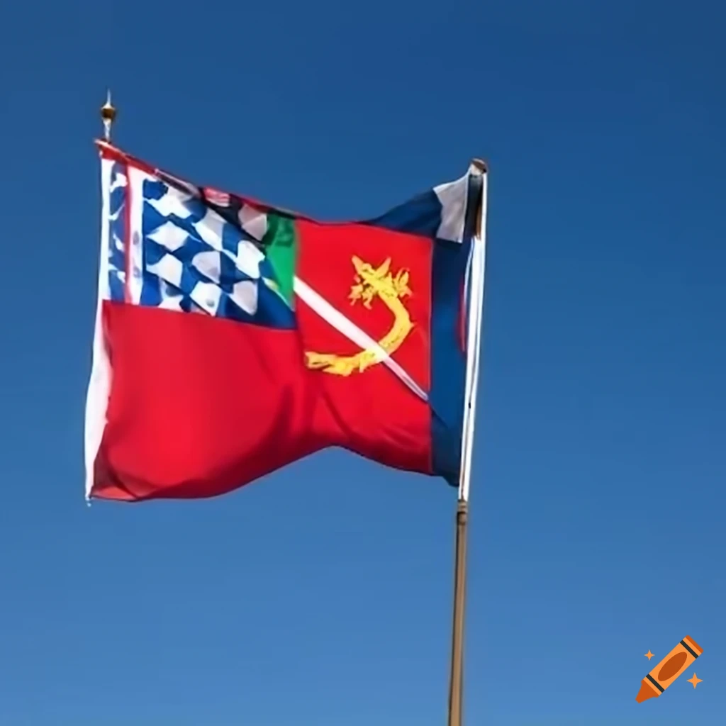 Abstract flag art representing unity and diversity on Craiyon