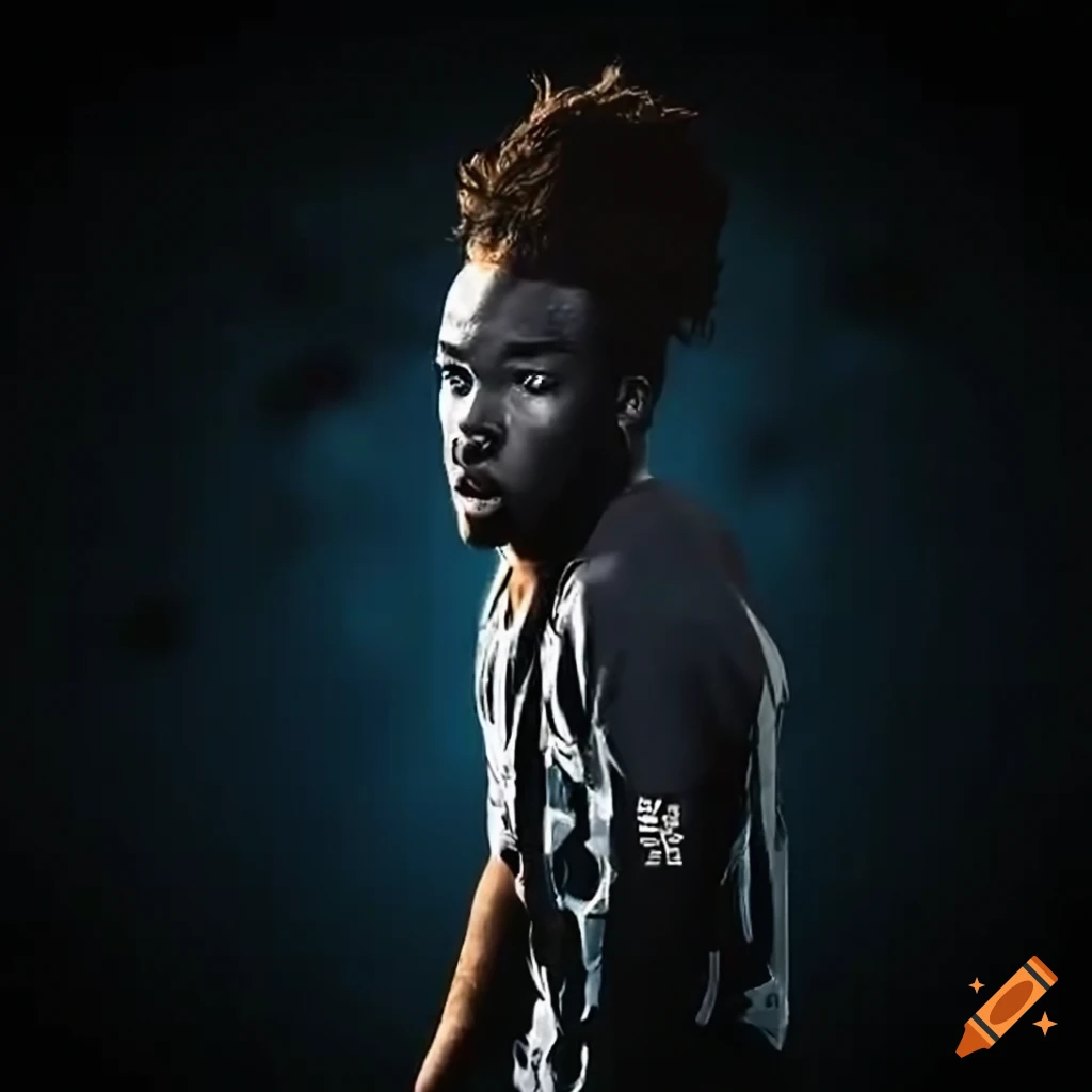 Player names navigation illustration on Craiyon