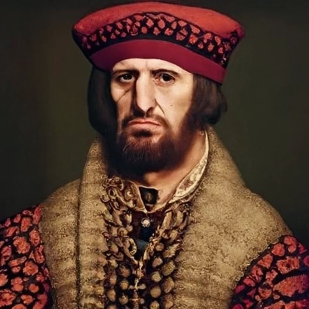 Portrait of ringo starr in northern renaissance style on Craiyon