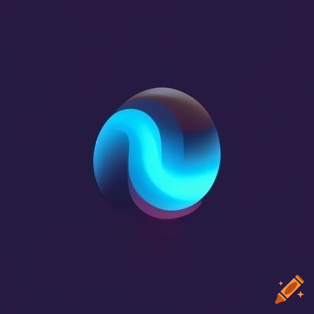 Minimalistic vector logo for a tech blog on Craiyon