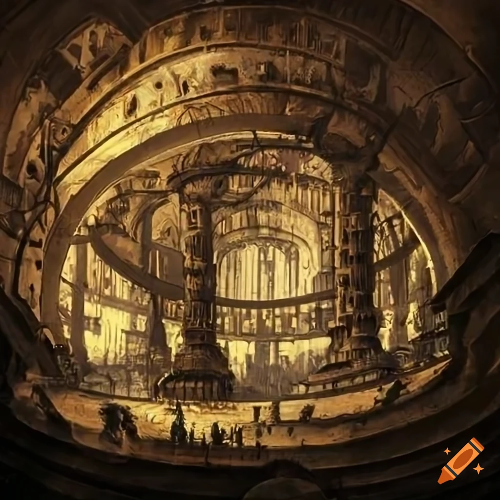 Piranesi artwork on Craiyon