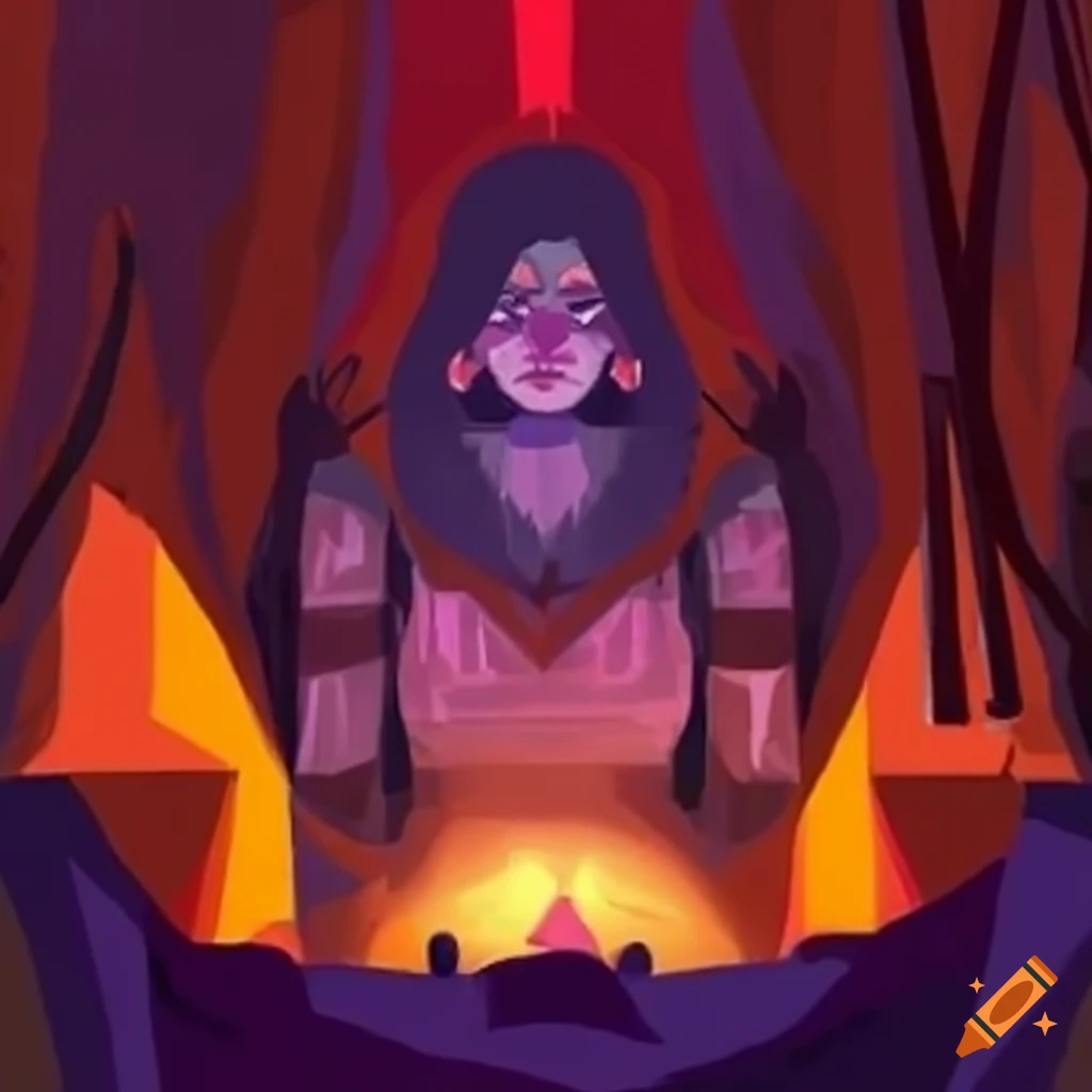 Papa emeritus conducting a mystical ritual in a gothic cathedral on Craiyon