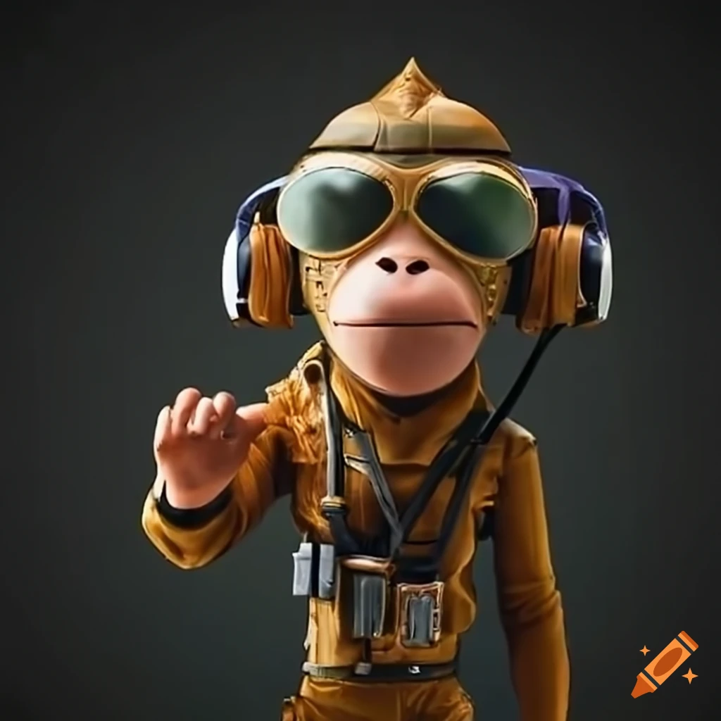 Nien nunb as a standup comedian in a comedy act on Craiyon