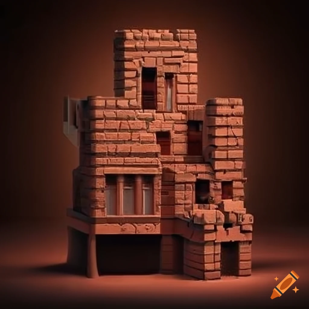 Fantasy brick texture on Craiyon