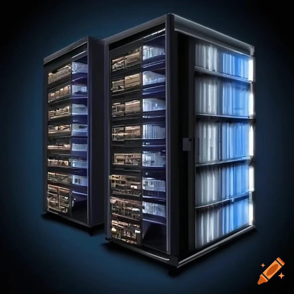 Server platform illustration