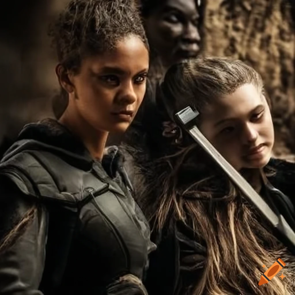 Action-packed exploration image on Craiyon