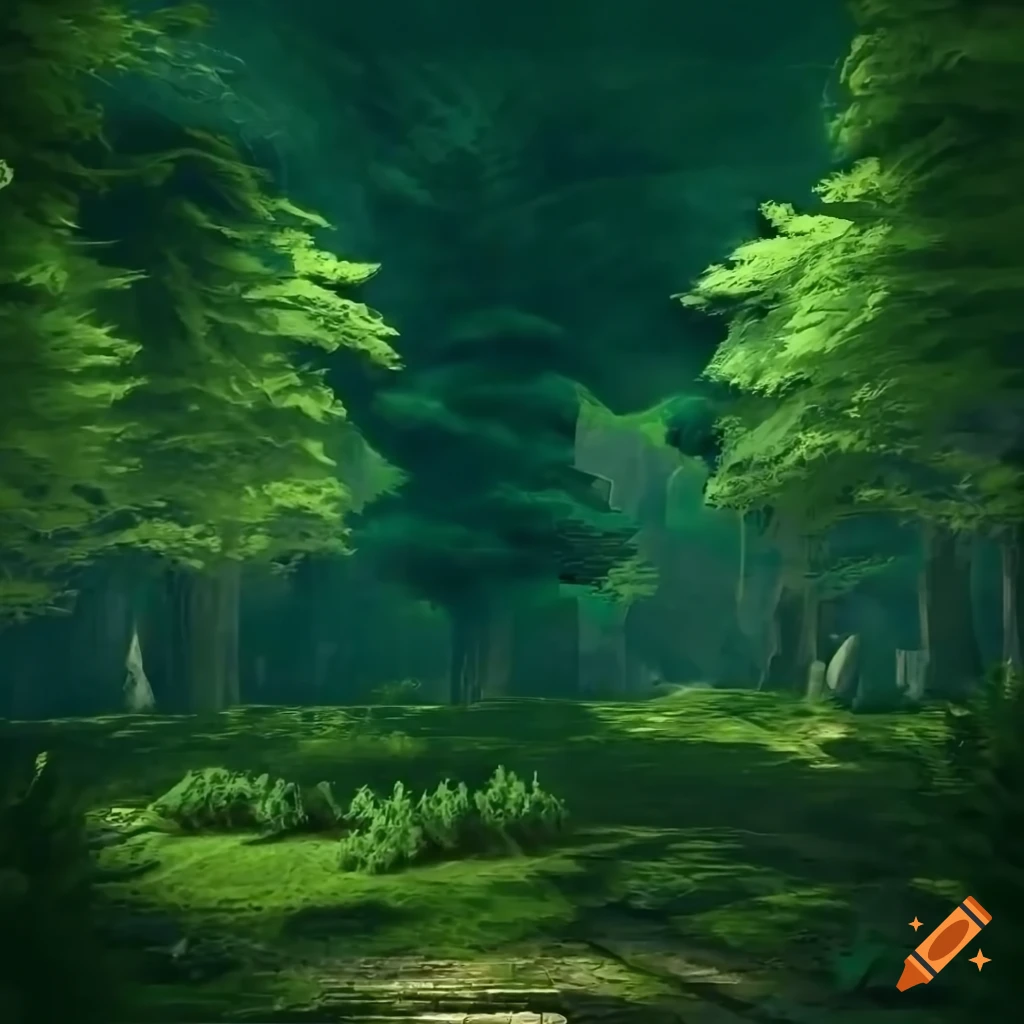 Time-based deforestation survivor game on Craiyon