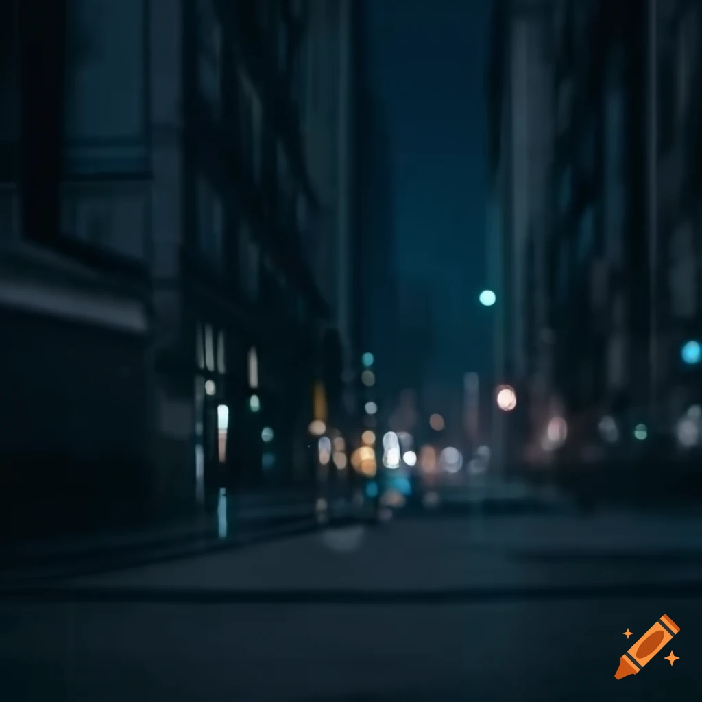 Gray ambient background of a solitary cityscape on Craiyon