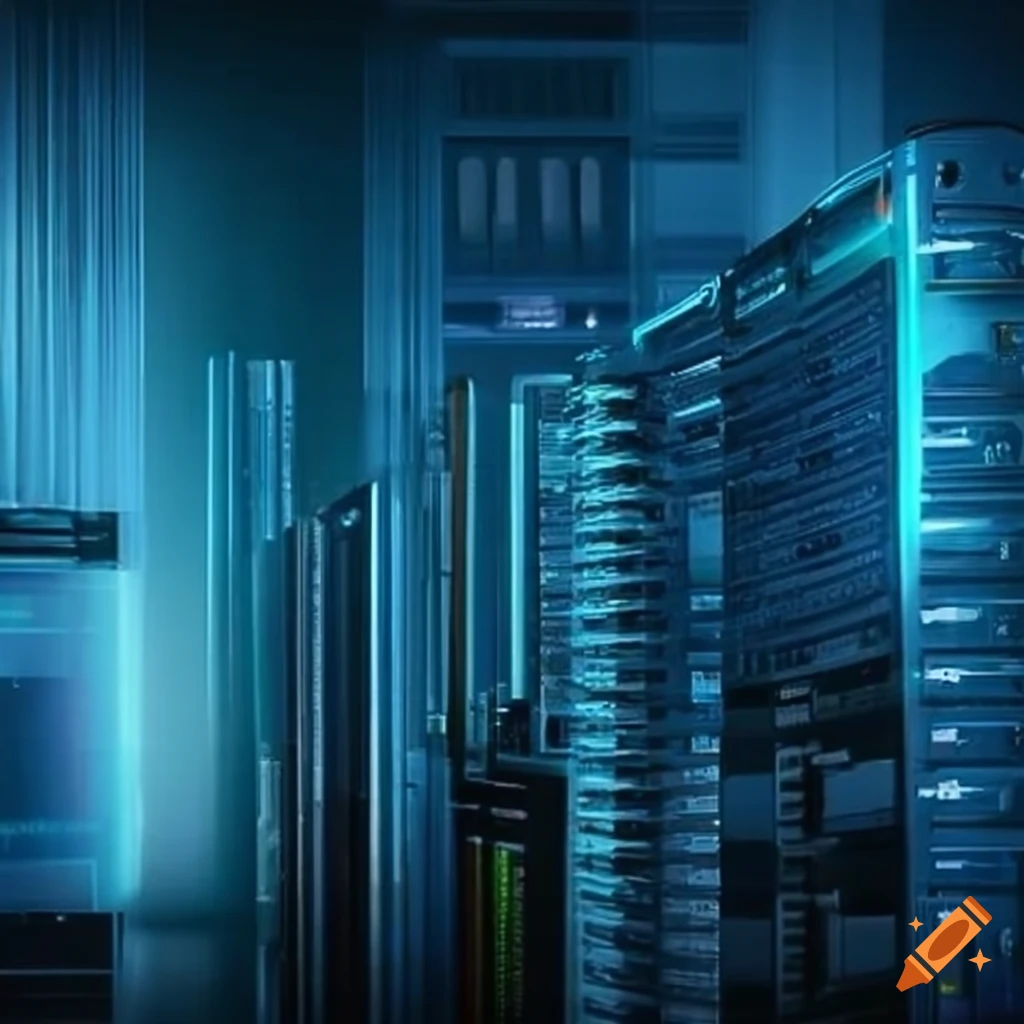 Illustration of joining large servers