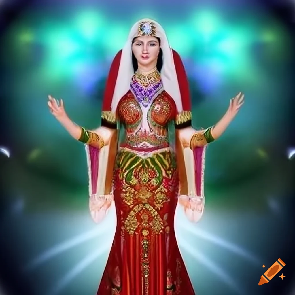 Hyper-realistic artwork of animal goddesses on Craiyon