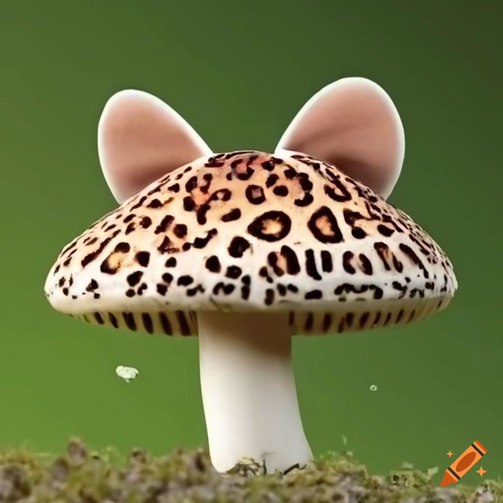 Image of a leopard mushroom