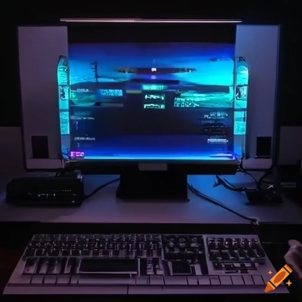 Illustration of domain setup on Craiyon