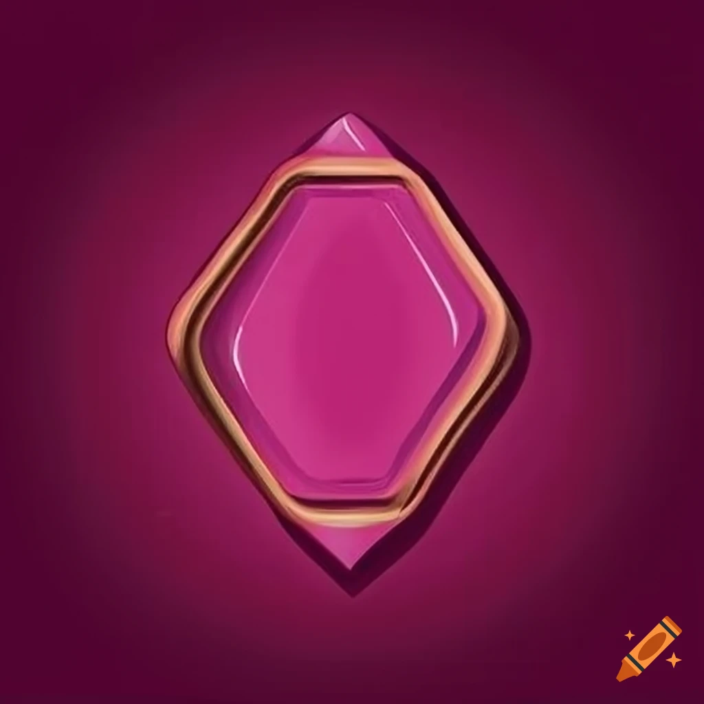 Pink Diamond Shape