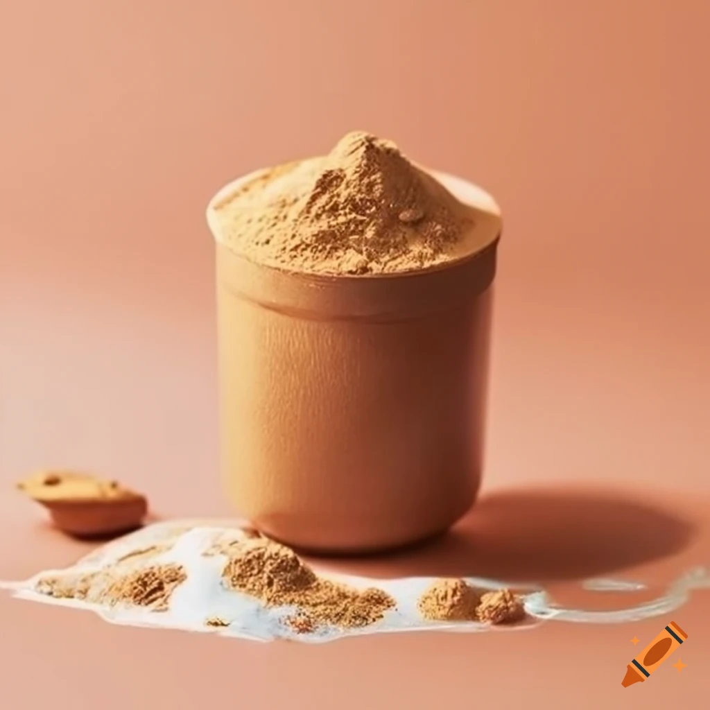 6 bags of protein powder on Craiyon