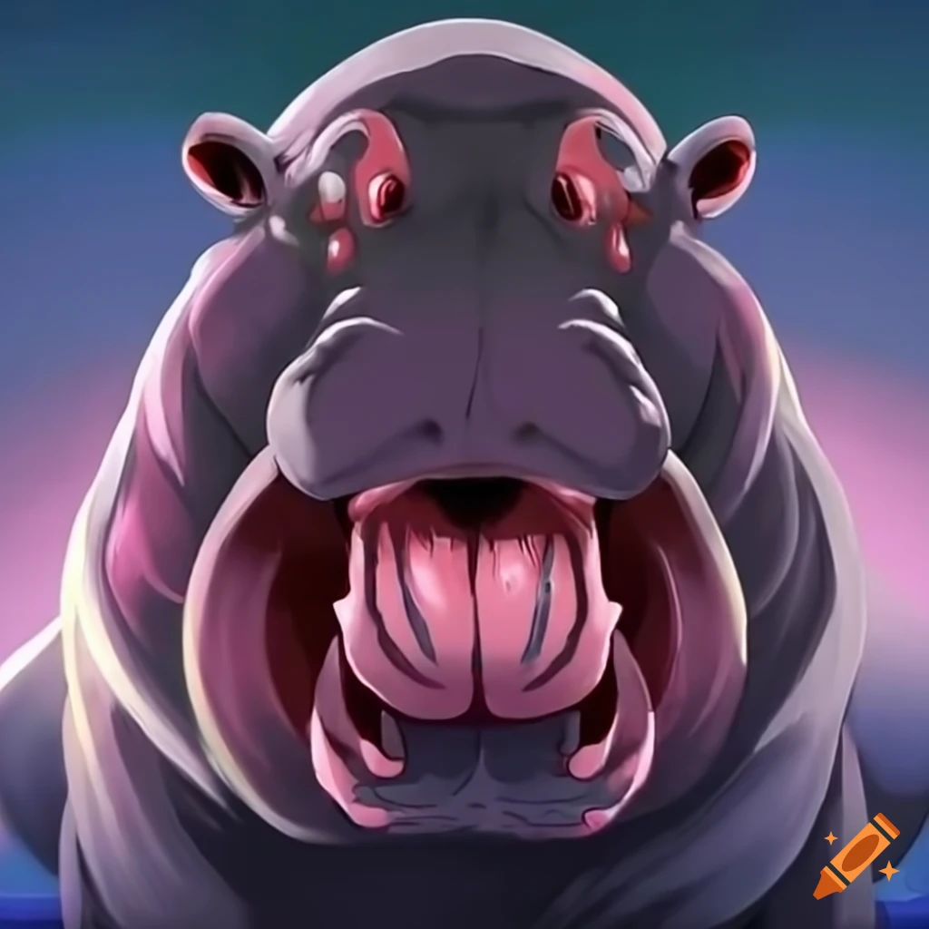 Hippo on Craiyon