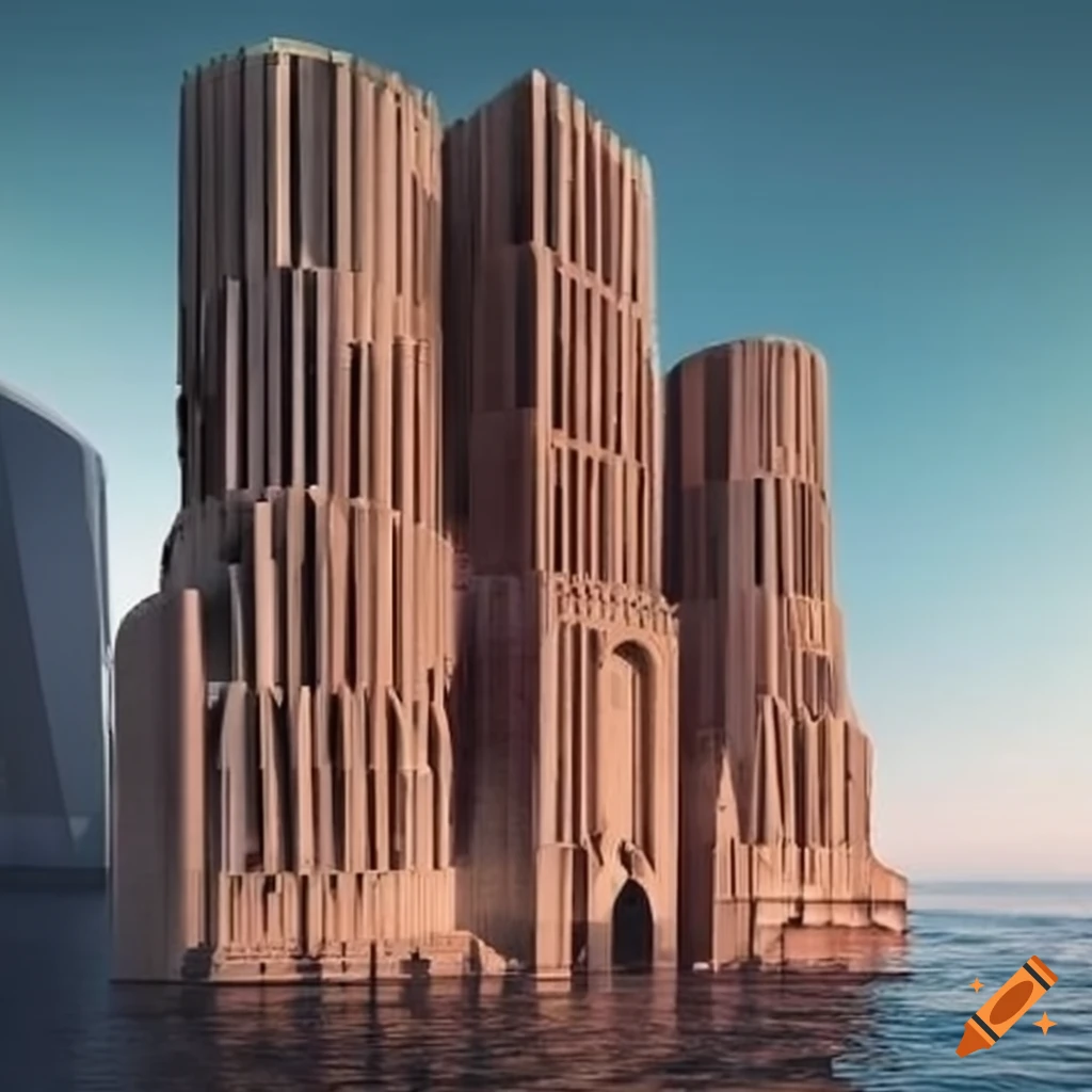 Intricate building designs