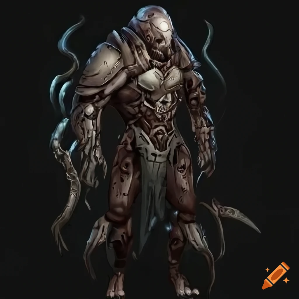 Armored warg creature on Craiyon