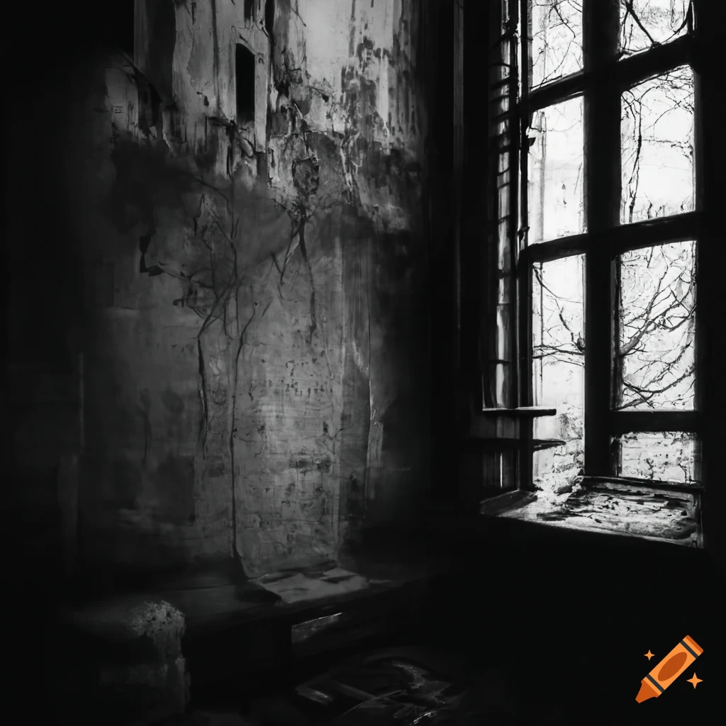 Artistic depiction of fading places on Craiyon