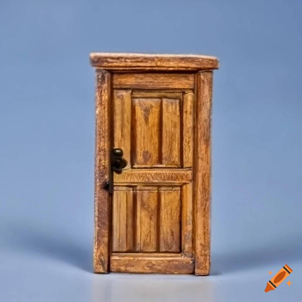 Photo of a cute miniature door