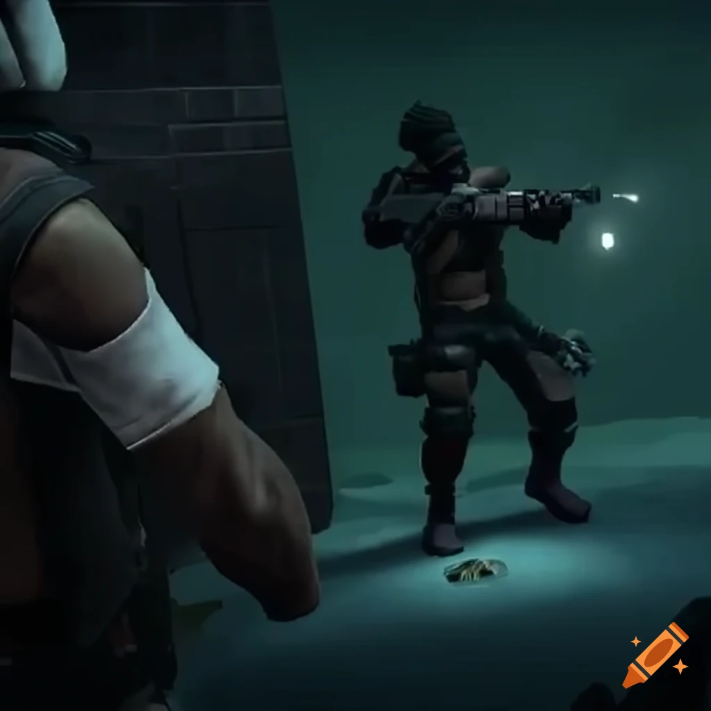 Youtuber general sam immersed in escape from tarkov gameplay on Craiyon