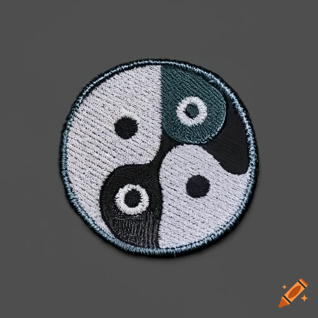 Noir graphic design patch on Craiyon