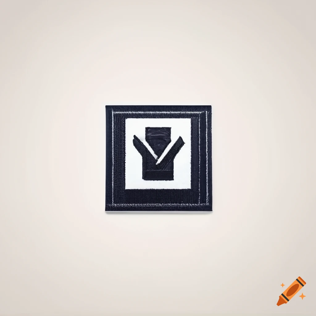 Minimalist logo patch for architectural design firm on Craiyon