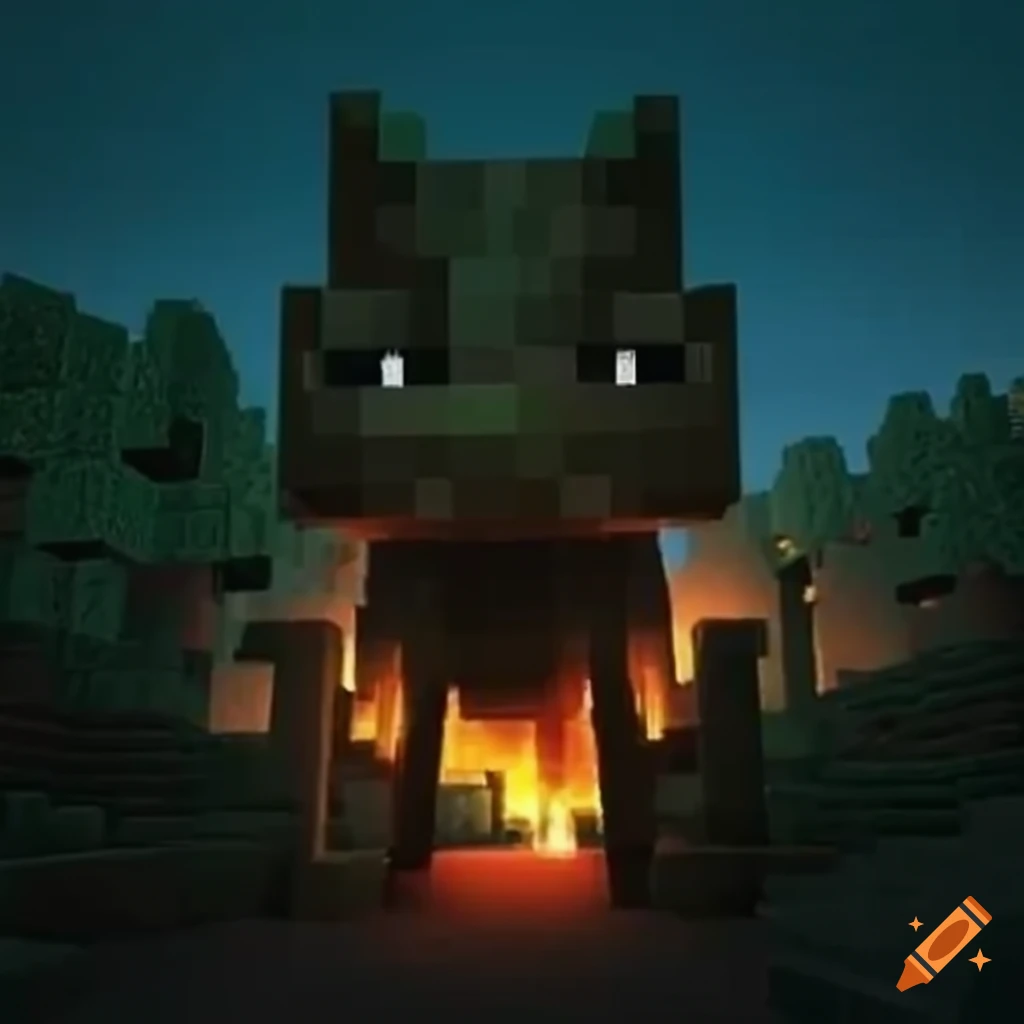 New minecraft mobs in various aesthetic styles on Craiyon