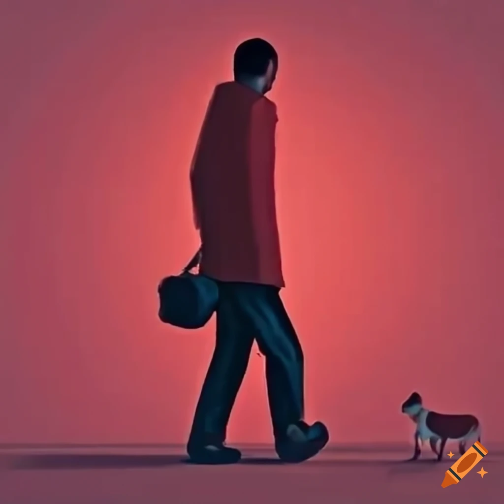 Man Walking On Road With His Dog On Craiyon man-walking-on-road-with-his-dog-on-craiyon