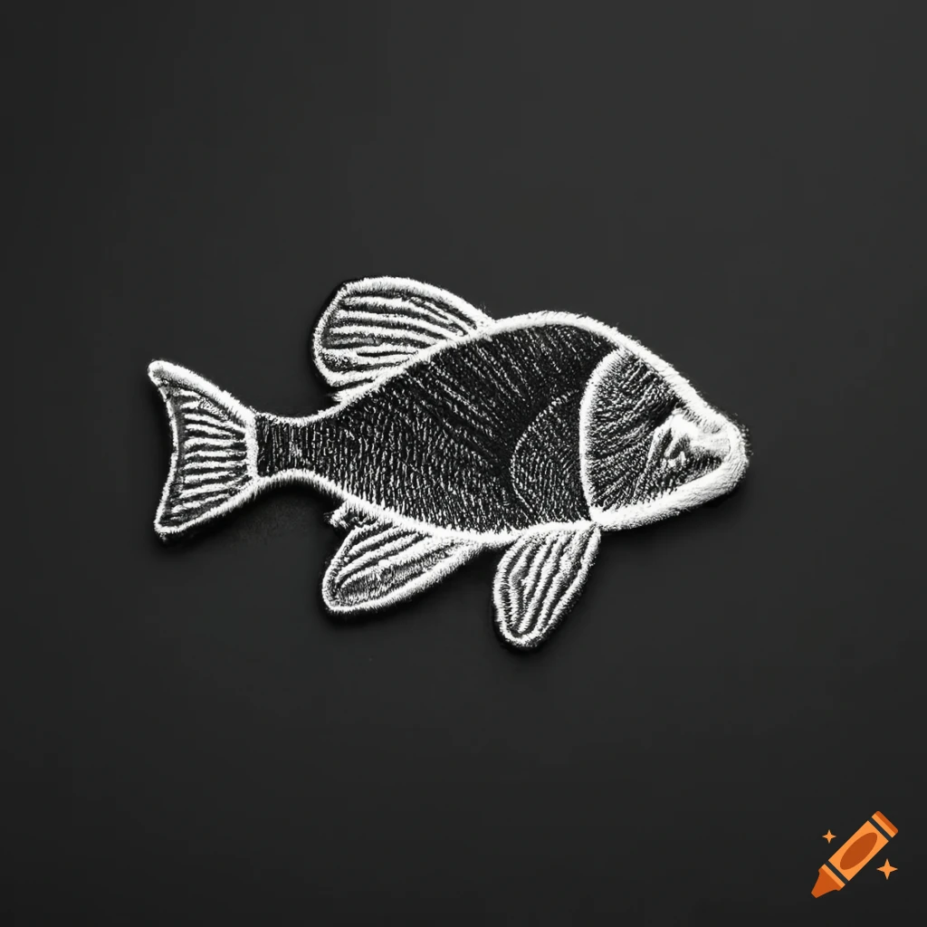 Noir graphic design patch